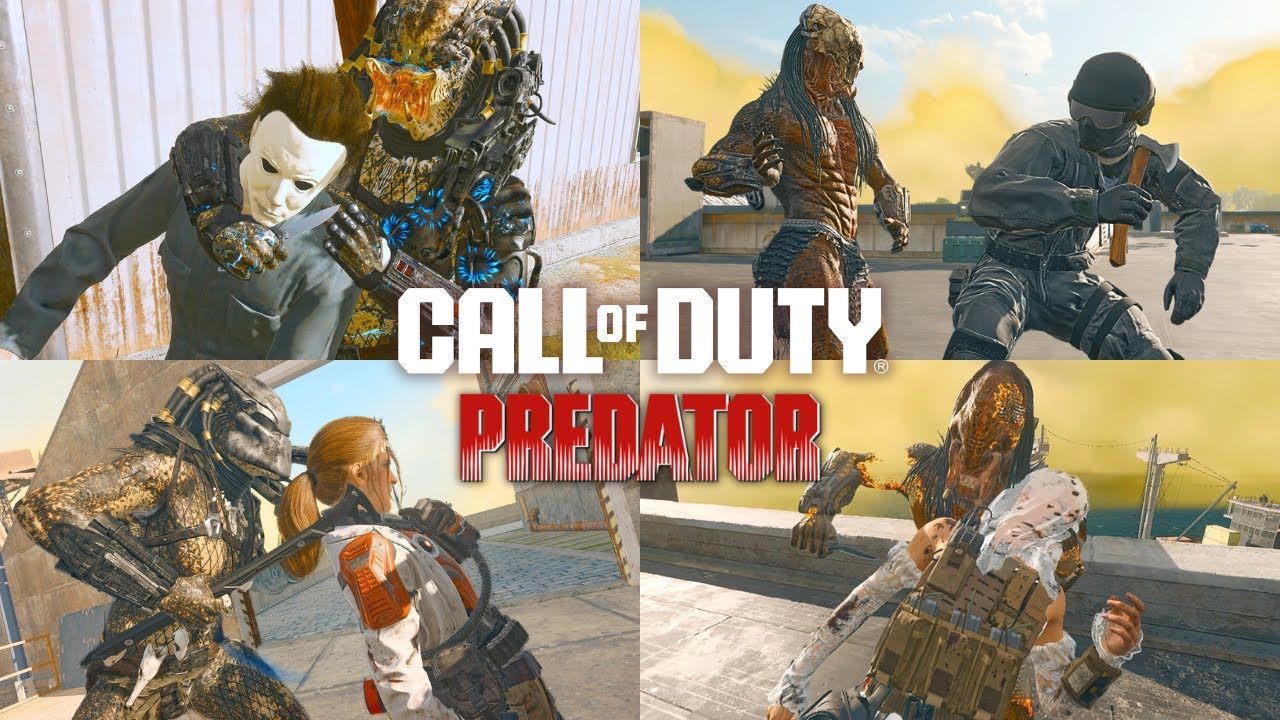 COD NEW "PREDATOR" AND "FERAL PREDATOR" WITH FINISHING MOVES - YouTube