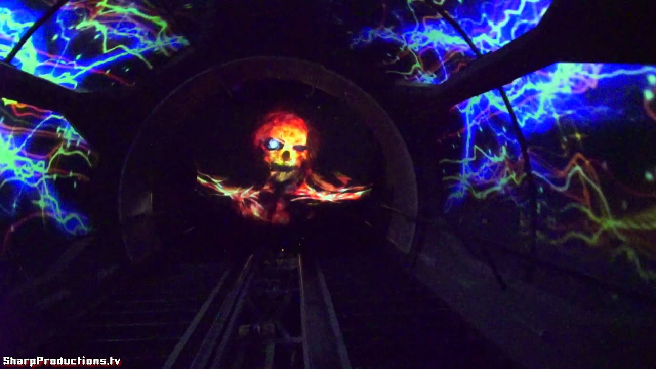 Space Mountain Ghost Galaxy at Disneyland - YouTube