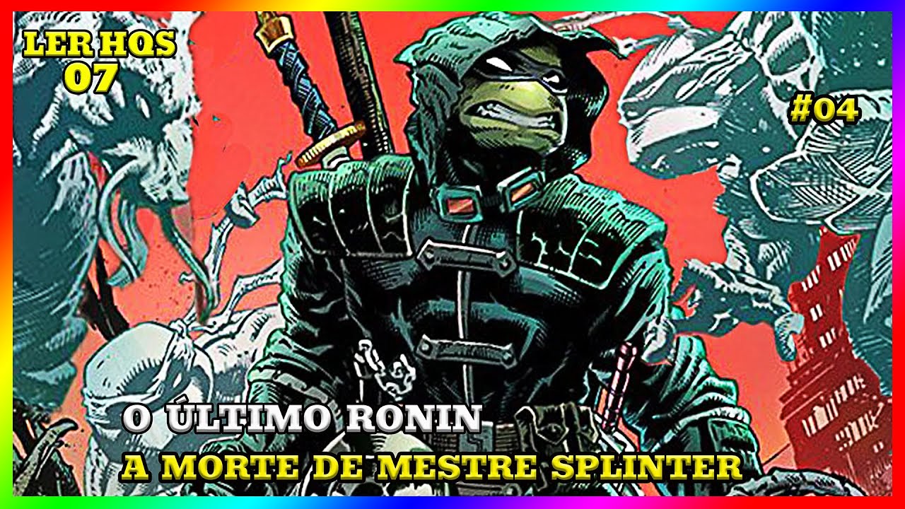 A MORTE DO MESTRE SPLINTER #TARTARUGAS NINJA - YouTube