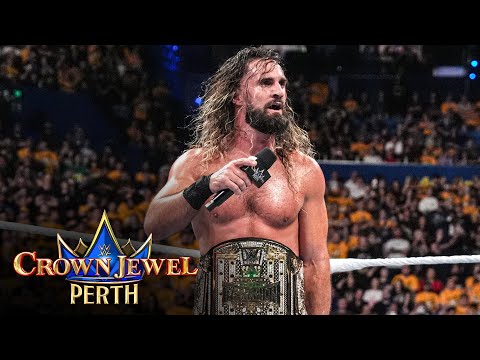 Seth Rollins SOUNDS OFF after defeating Cody Rhodes: Crown Jewel 2025 highlights
