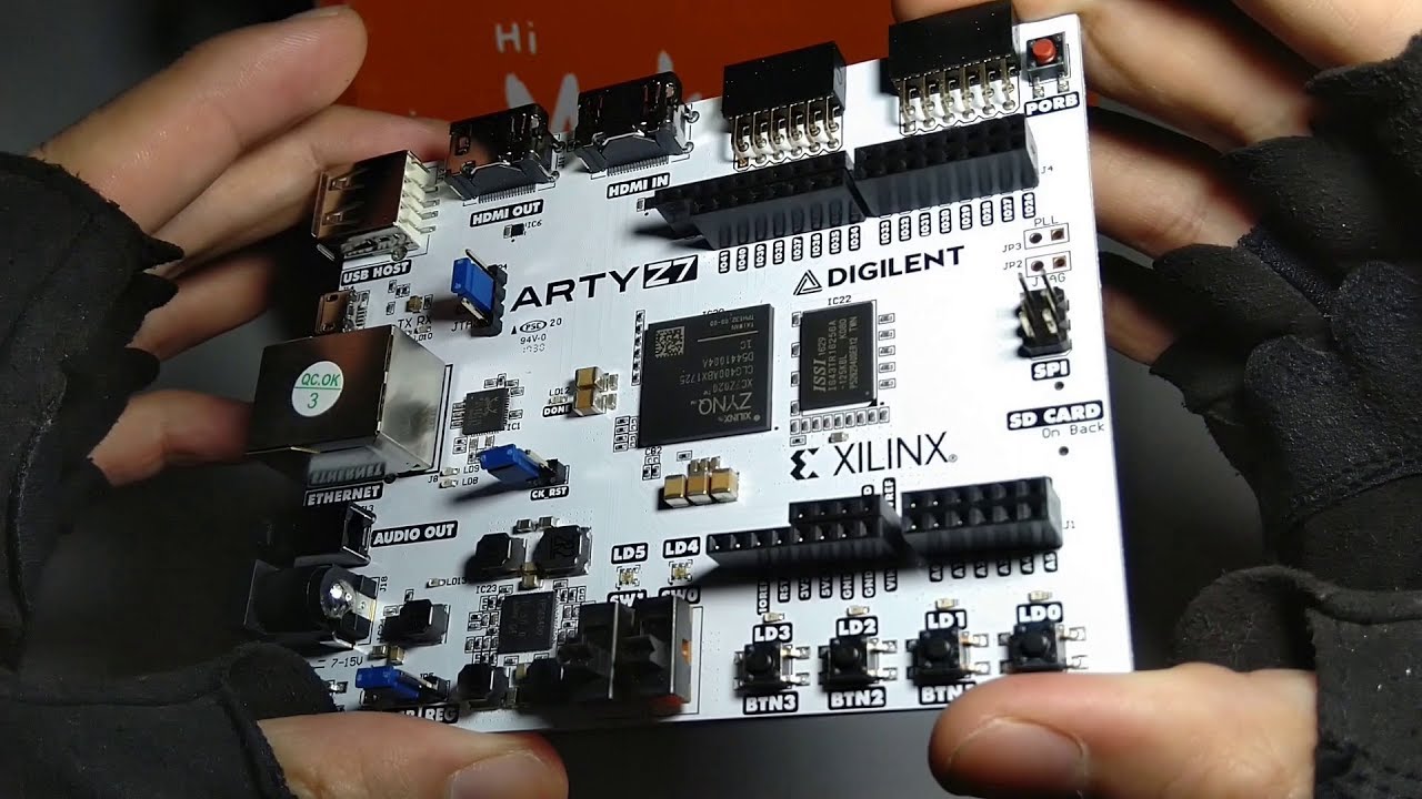 Unboxing Arty Z7 SoC Zynq-7000 development board - YouTube