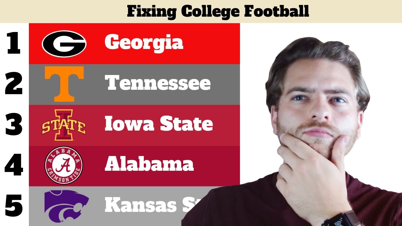 College Football is BROKEN, so I fixed it. (The CFB Quadrant System ...
