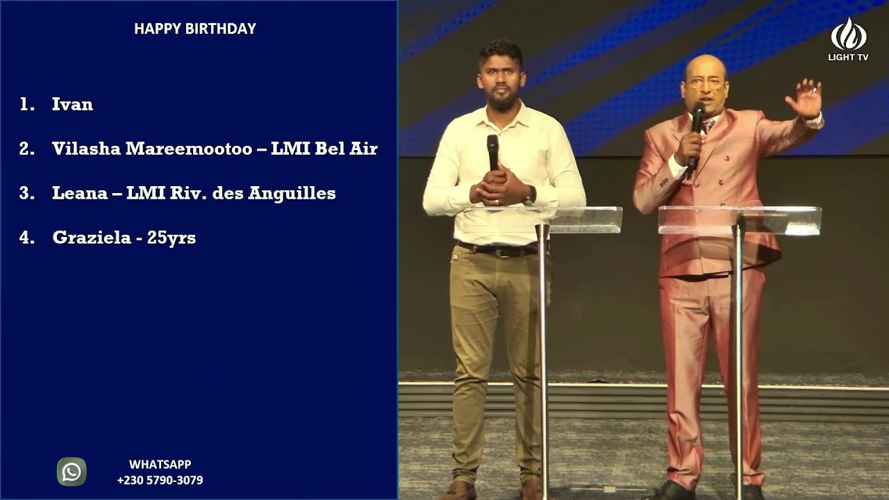 Deliverance Meeting with Bishop Kevin Permal - YouTube