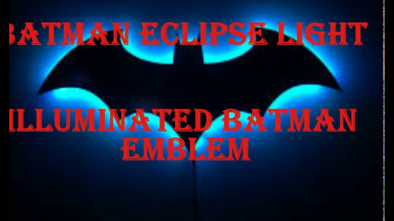 Fancy Batman Eclipse Light - YouTube
