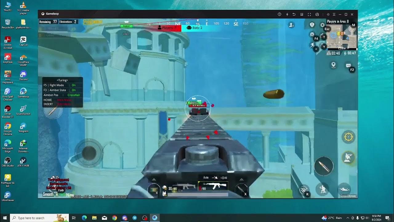 PUBG MOBILE 3.3 VIP HACK । 100% MAIN ID SAFE। TURING BYPASS VIP । GAMELOOP - YouTube