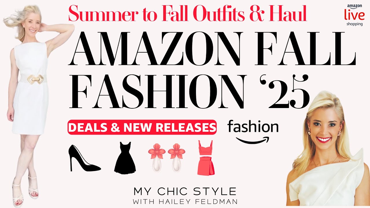 Amazon Fall Fashion 2025: Summer to Fall Outfits & Haul for Women LIVE ...