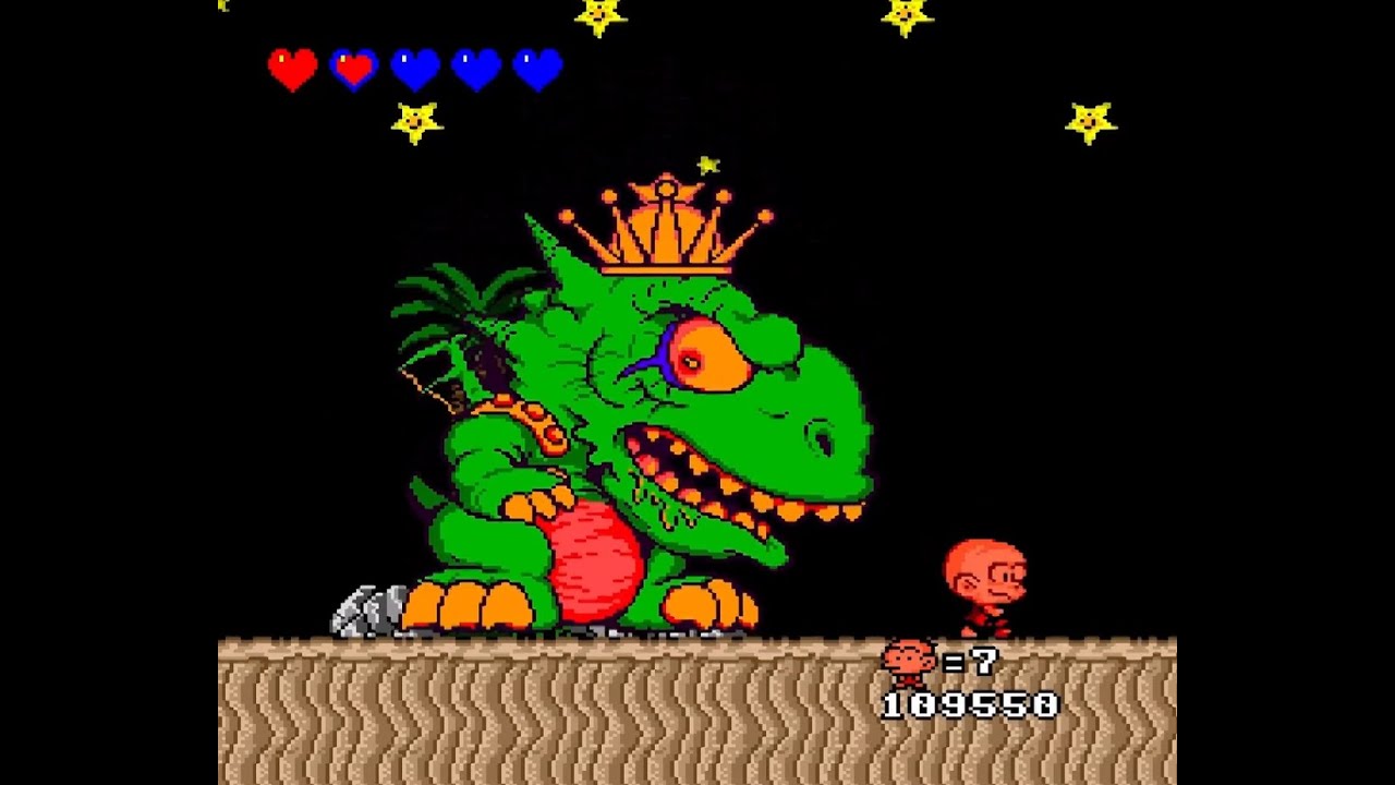 Bonk's Adventure World 5 Walkthrough TurboGrafx-16 PC-Engine - YouTube