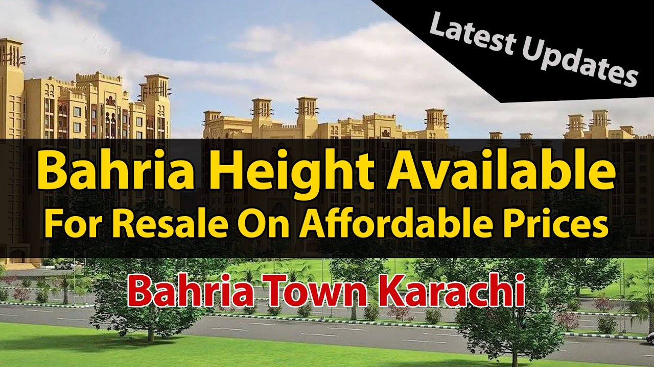 Bahria Heights Available on Affordable Prices _ Bahria town Karachi ...