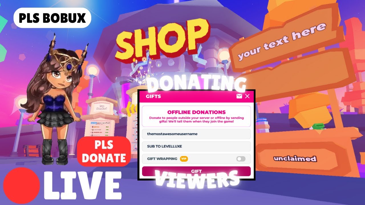 🔴 PLS DONATE LIVE | DONATING TO VIEWERS - YouTube