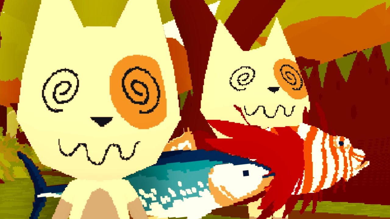 A Cute Fishing Game Where You Play As A Cat And Catch Massive Fish And ...