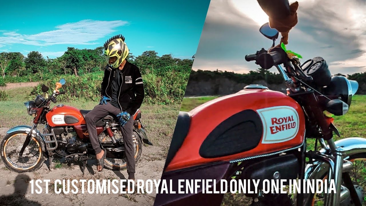 Hero Honda CD Dawn Modified in Royal Enfield 😎| limited edition | First ...