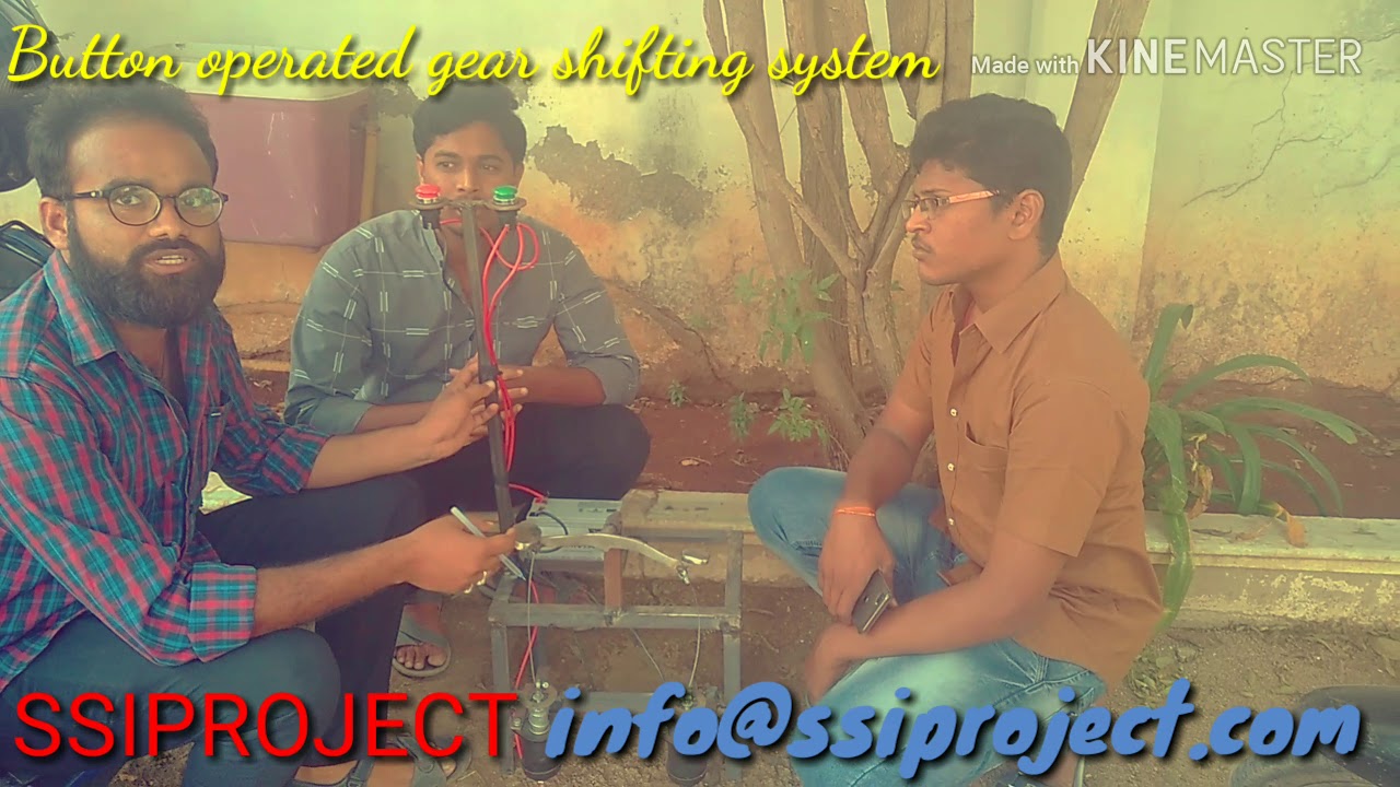 Button Operated Gear Shifting System / Best Automobile Engineering ...