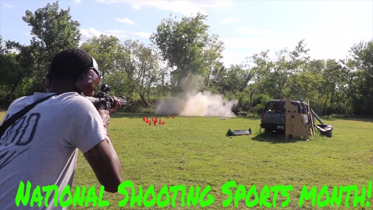EXPLODING WATERMELONS w/ ThunderShot for National Shooting Sports month ...
