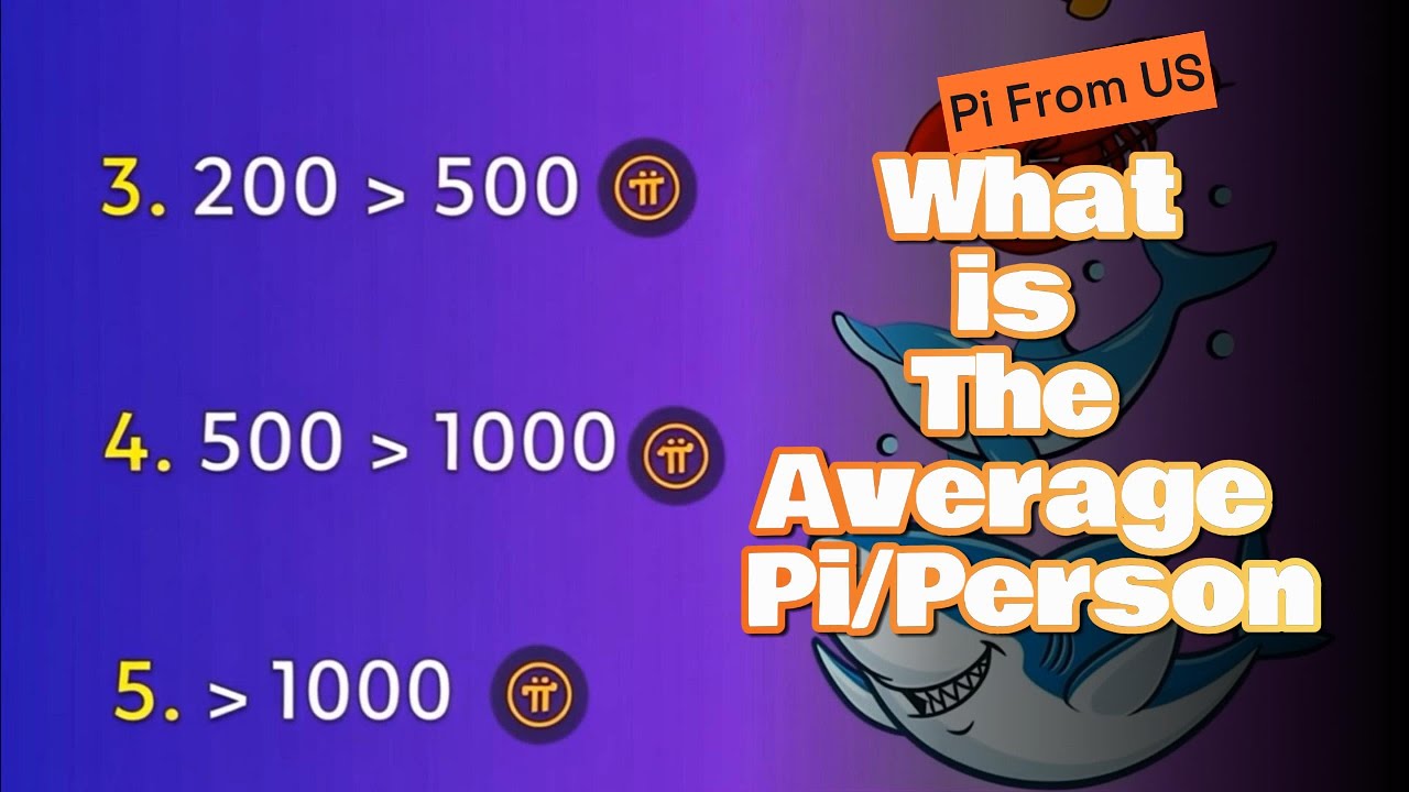 Pi Network Value - What is the Average Pi/person ? - YouTube