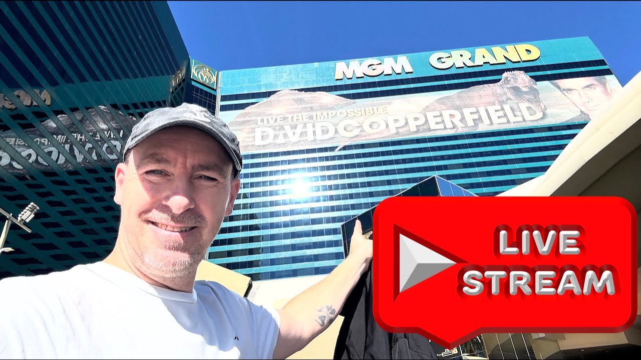 Las Vegas Live - MGM Grand & DAVID COPPERFIELD Theater - YouTube