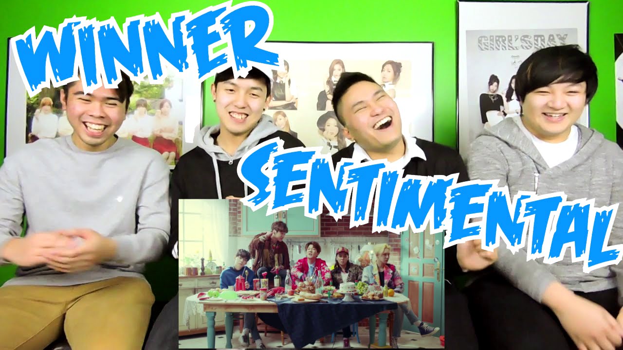 WINNER - 센치해(SENTIMENTAL) MV REACTION (FUNNY FANBOYS) - YouTube