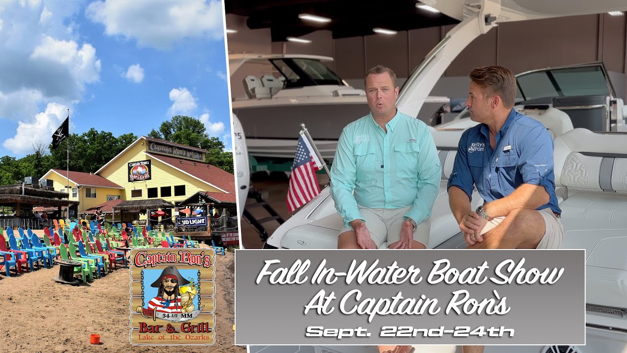 Fall In-Water Boat Show At Captain Ron's - September 22nd to 24th ...