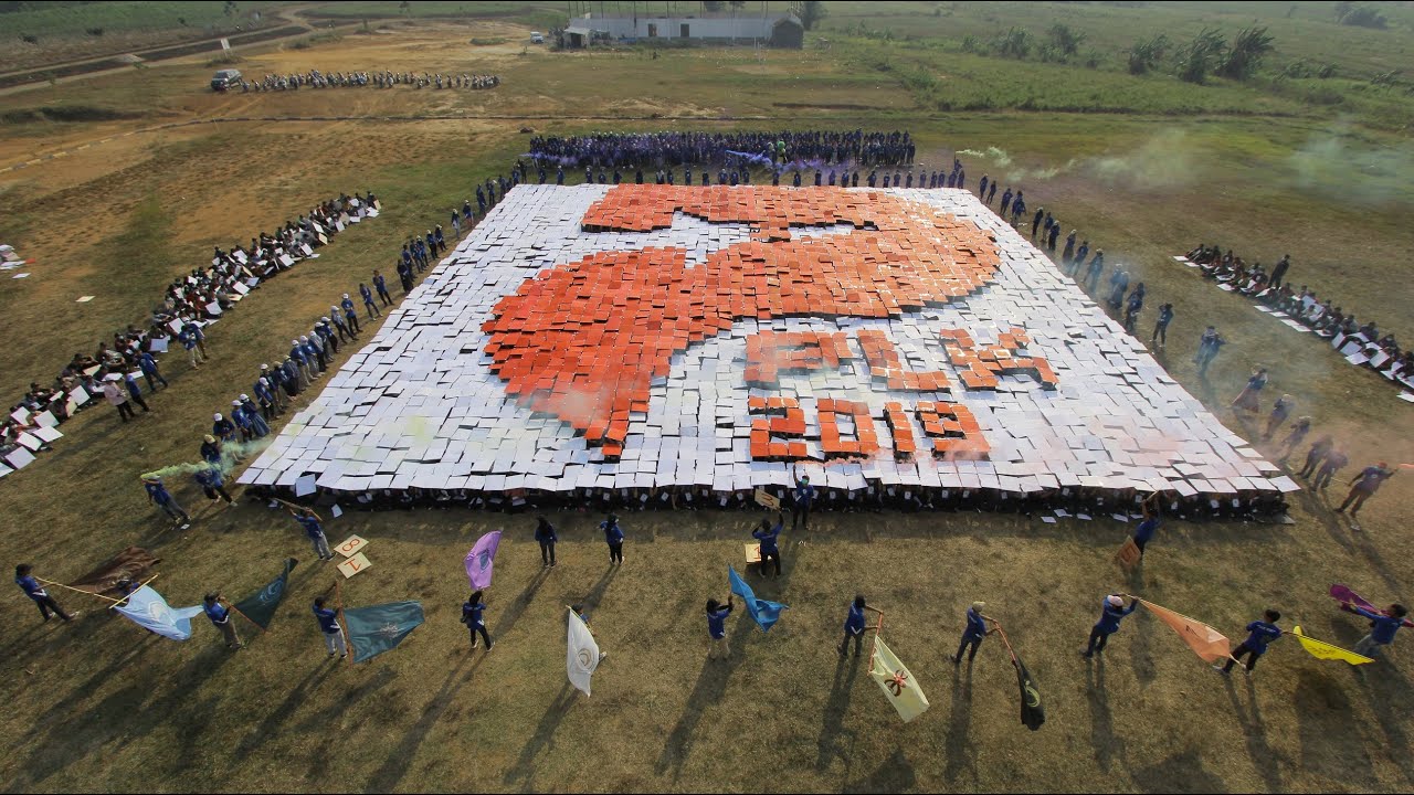Formasi LAVATERA [PAPERMOB ITERA] - YouTube