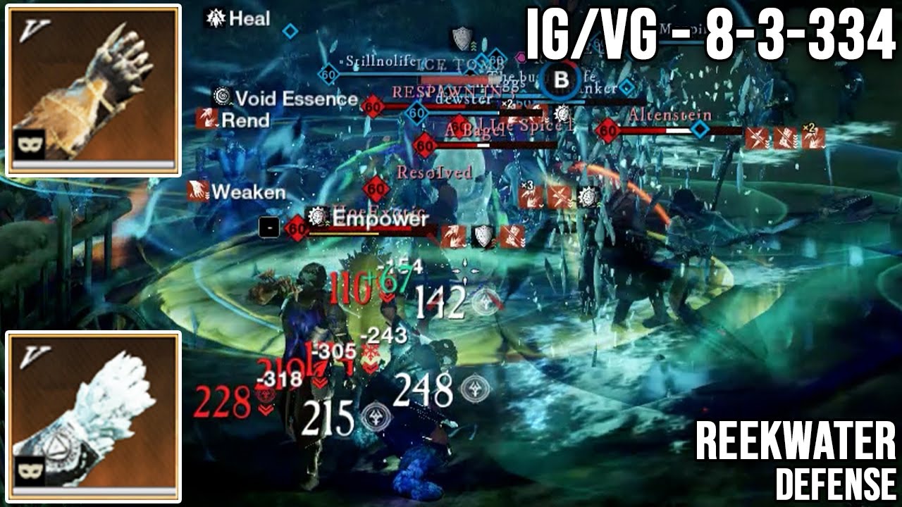 New World PvP - Medium Ice Gauntlet / Void Gauntlet (Reekwater Defense ...