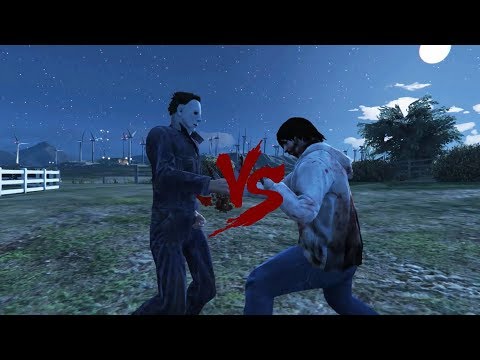 Michael Myers VS Jeff the Killer - Death Battle (GTA 5)