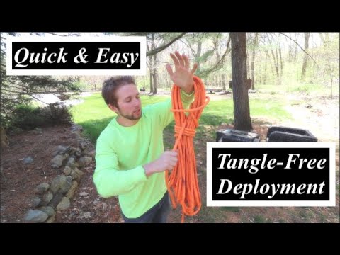 How to coil a Rope / Extension Cord - YouTube