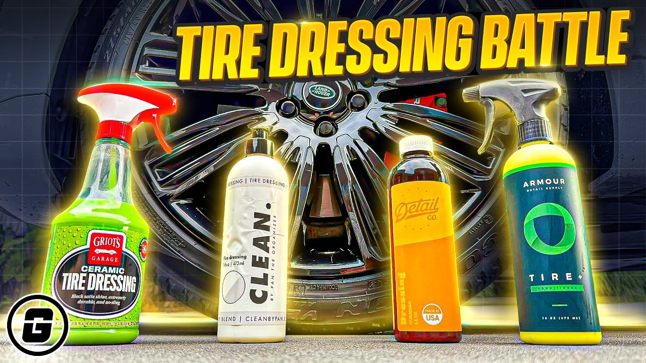The ULTIMATE Tire Dressing Test You NEED to See! 4 products, 4 weeks ...