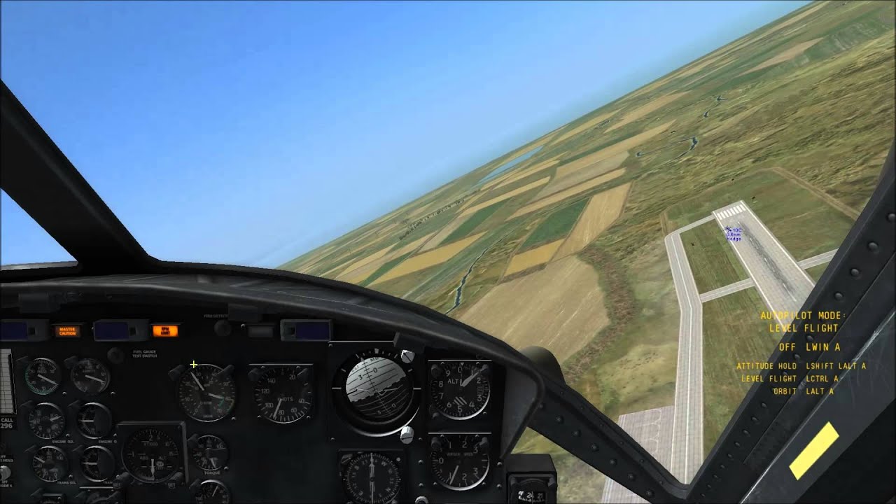 Auto Rotation Fail (DCS-Huey) - YouTube