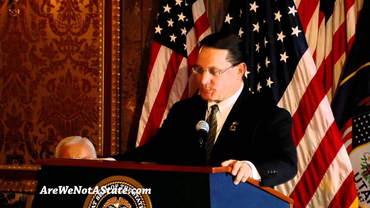 Utah Transfer of Public Lands Act signing ceremony (Utah Rep. Ken Ivory ...