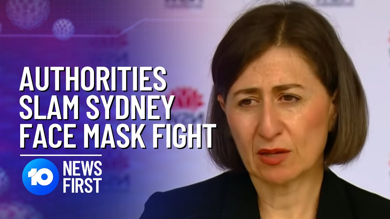 Face Mask Fight Amid Zero Local NSW COVID-19 Cases | 10 News First ...