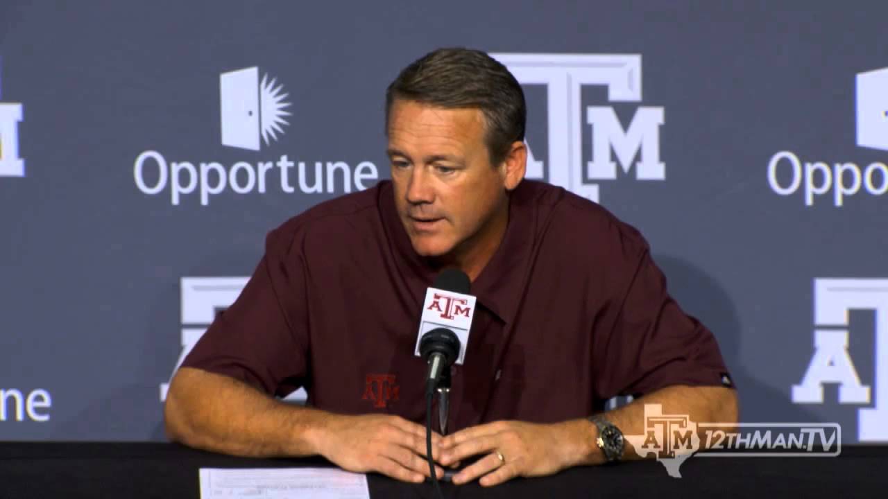 Mark Snyder: 1008 TAMU Weekly Press Conference - YouTube