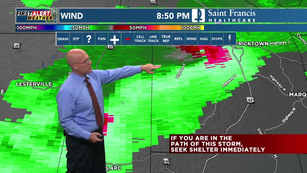 KFVS Severe Weather Coverage October 24, 2021 - YouTube