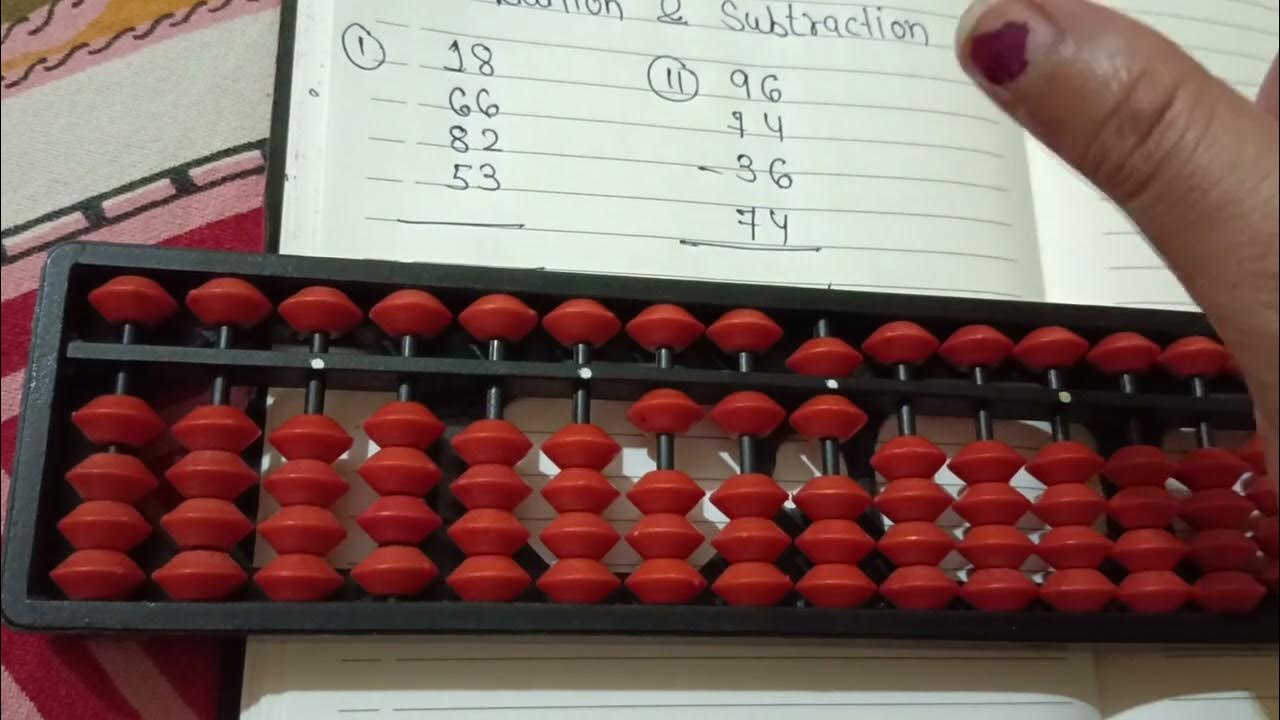 Abacus Level 4 (Addition and subtraction) - YouTube