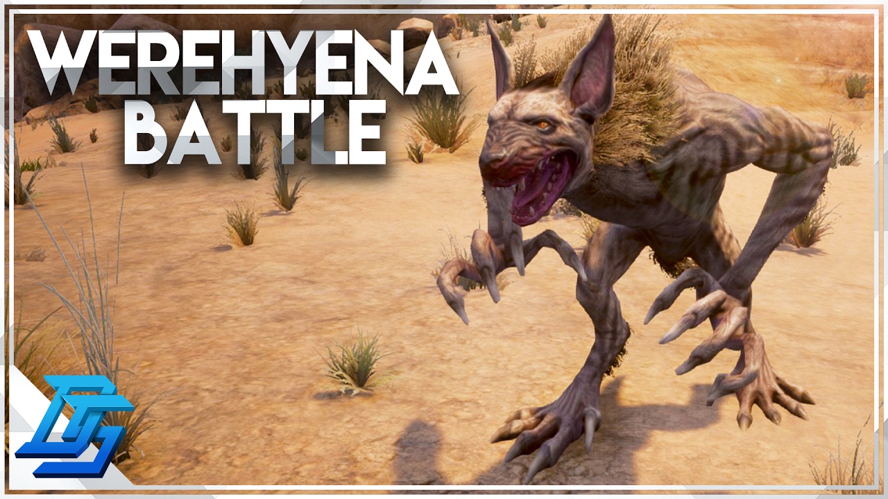 Conan Exiles - Part 15 - Werehyena Fight , Scorpions , Western Map ...