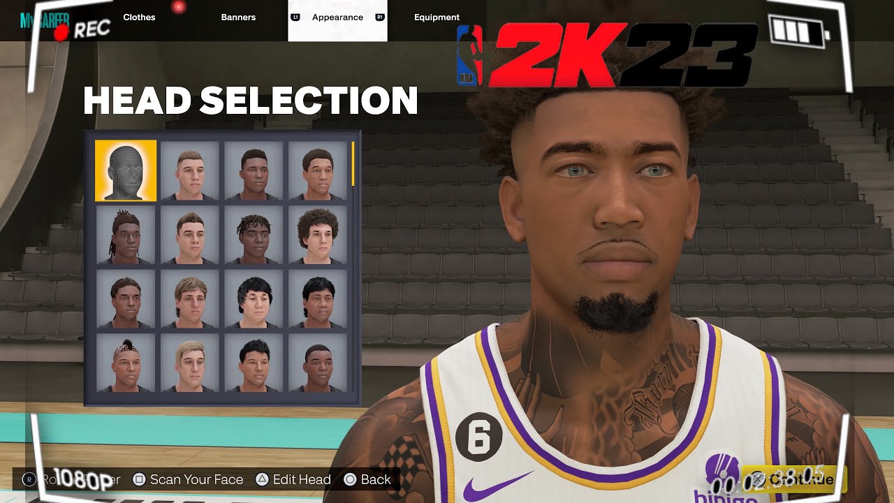 2k23 face scan - YouTube