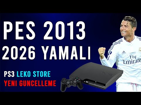PS3 PES 13 GÜNCEL !! LEKO STORE YENİ GÜNCELLEME !!