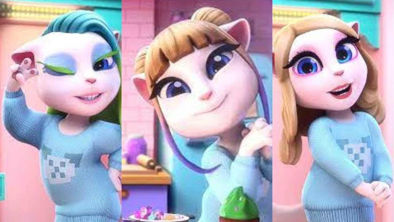 My Talking Angela Game: A Virtual Pet Experience - YouTube