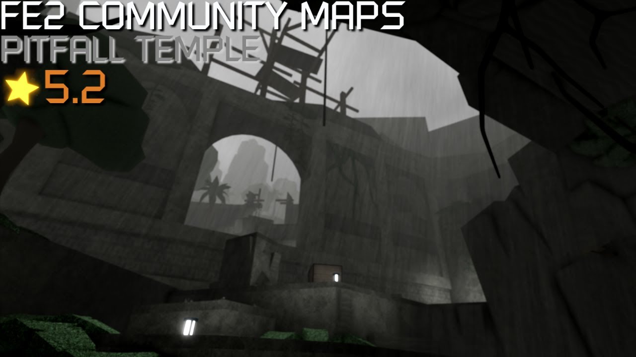 FE2 Community Maps - Pitfall Temple (Crazy) - YouTube