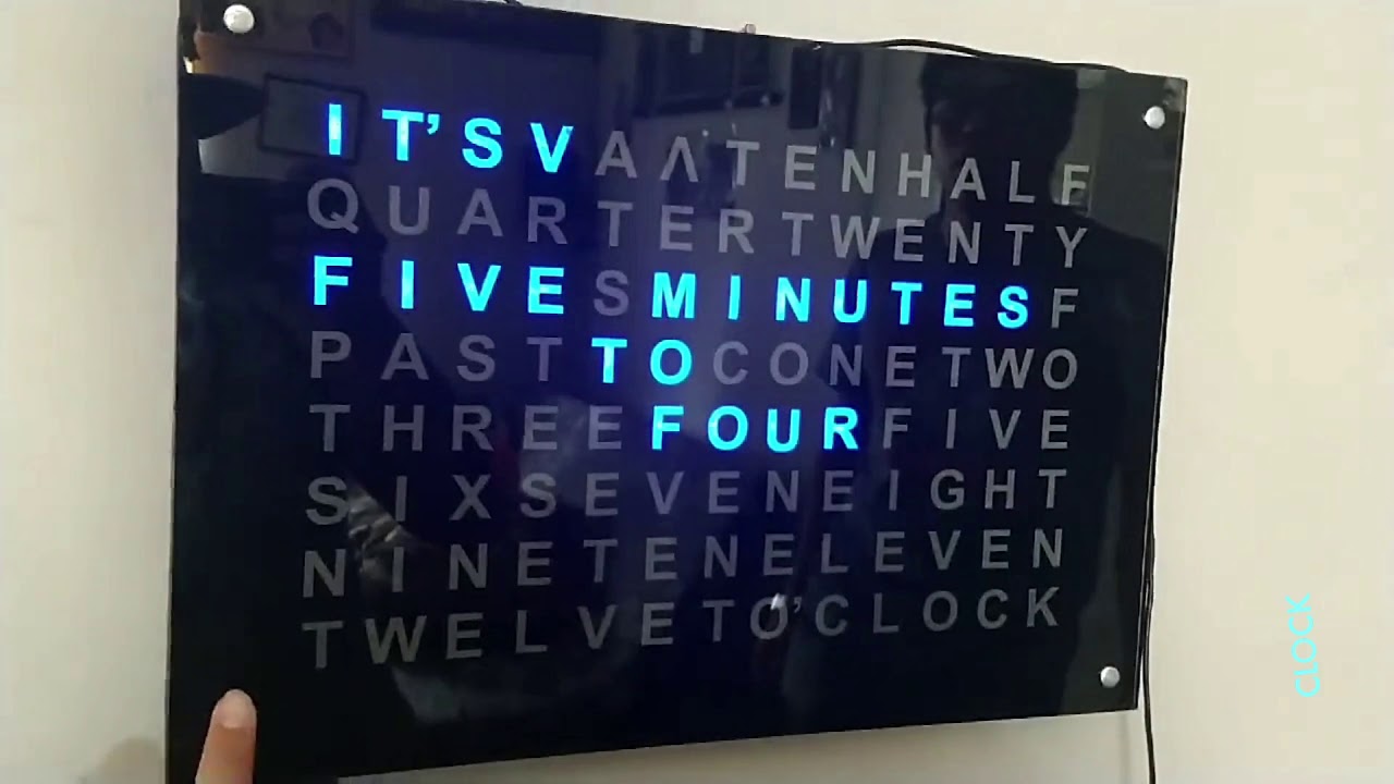 WordClock - YouTube
