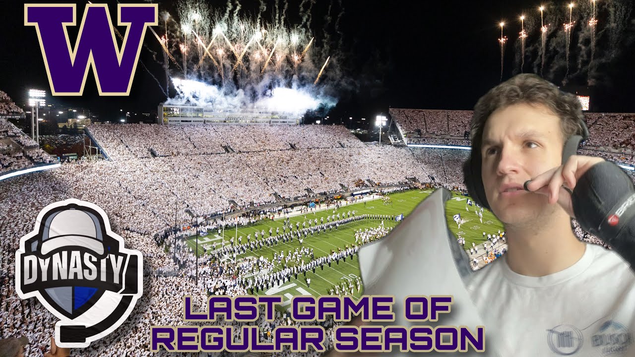 INTENSE WHITE OUT GAME | 32 MAN College Football 25 Online DYNASTY WEEK ...
