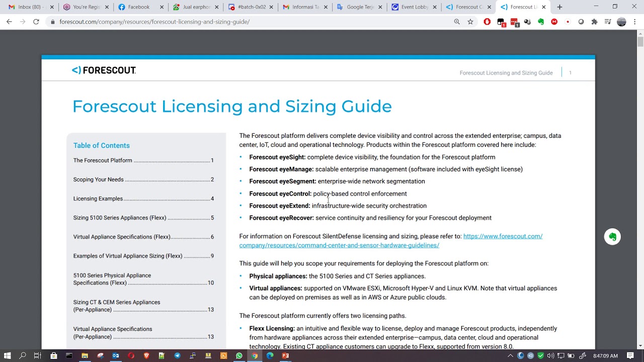 25 Forescout License Sizing Guide by aripang - YouTube