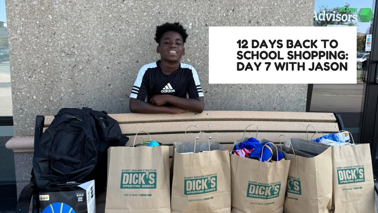 12 DAYS OF BACK TO SCHOOL SHOPPING: DAY 7 WITH JASON - YouTube