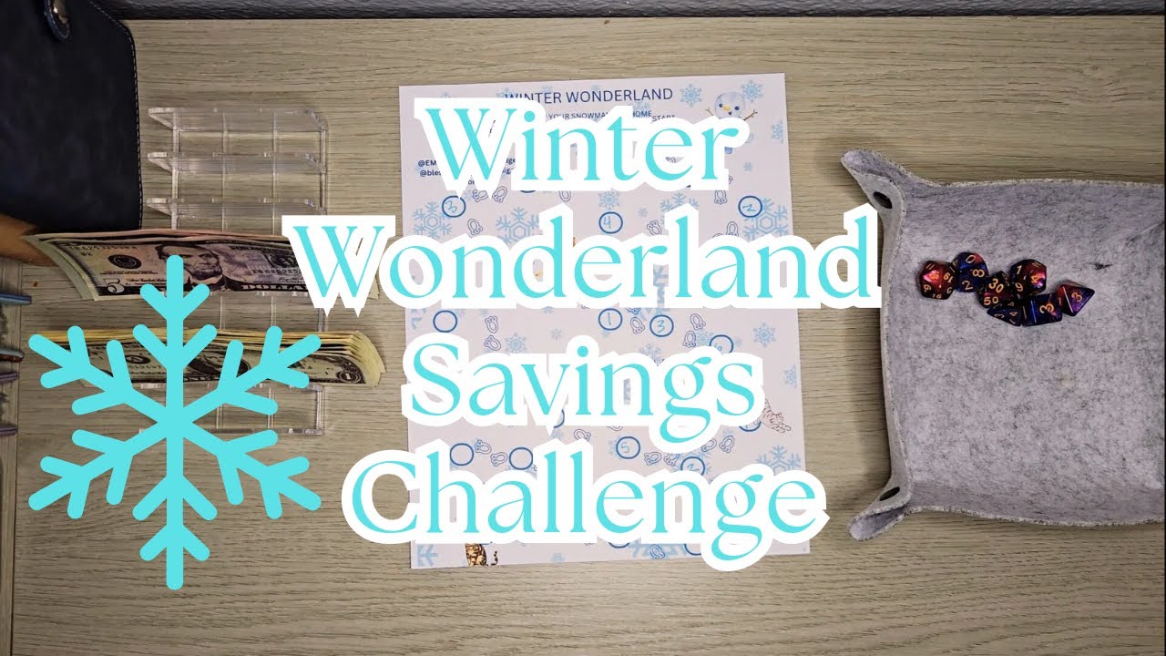 Winter Wonderland Savings Challenge $30 #savings #games #christmas # ...