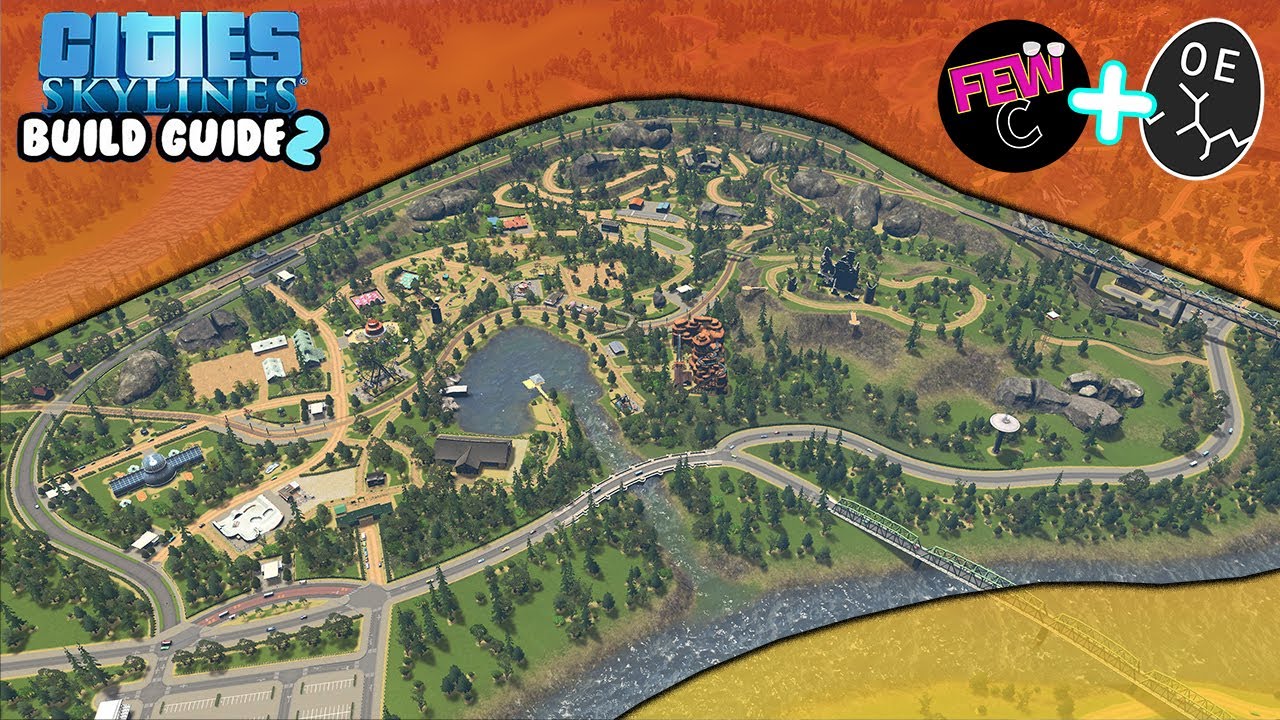 Not Just An Ordinary Park in Cities Skylines! | Orchid Bay ...