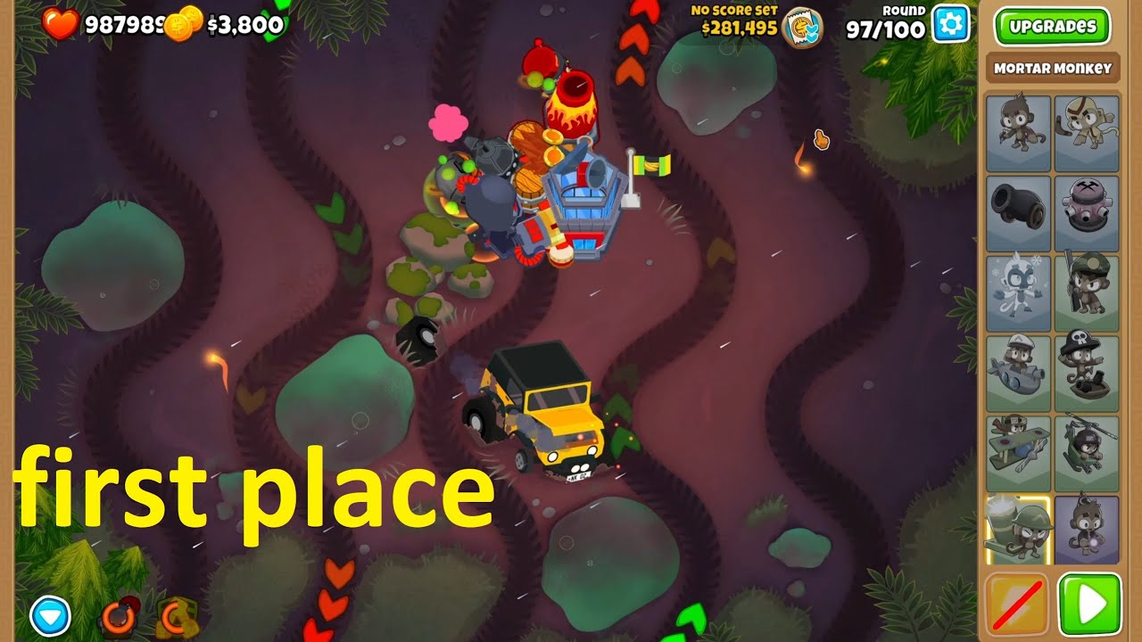 BTD6 Tournament Round 1 First Place Strategy - YouTube