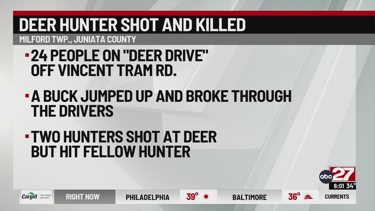 Hunter dead after being shot by fellow hunter in Juniata County, PGC ...