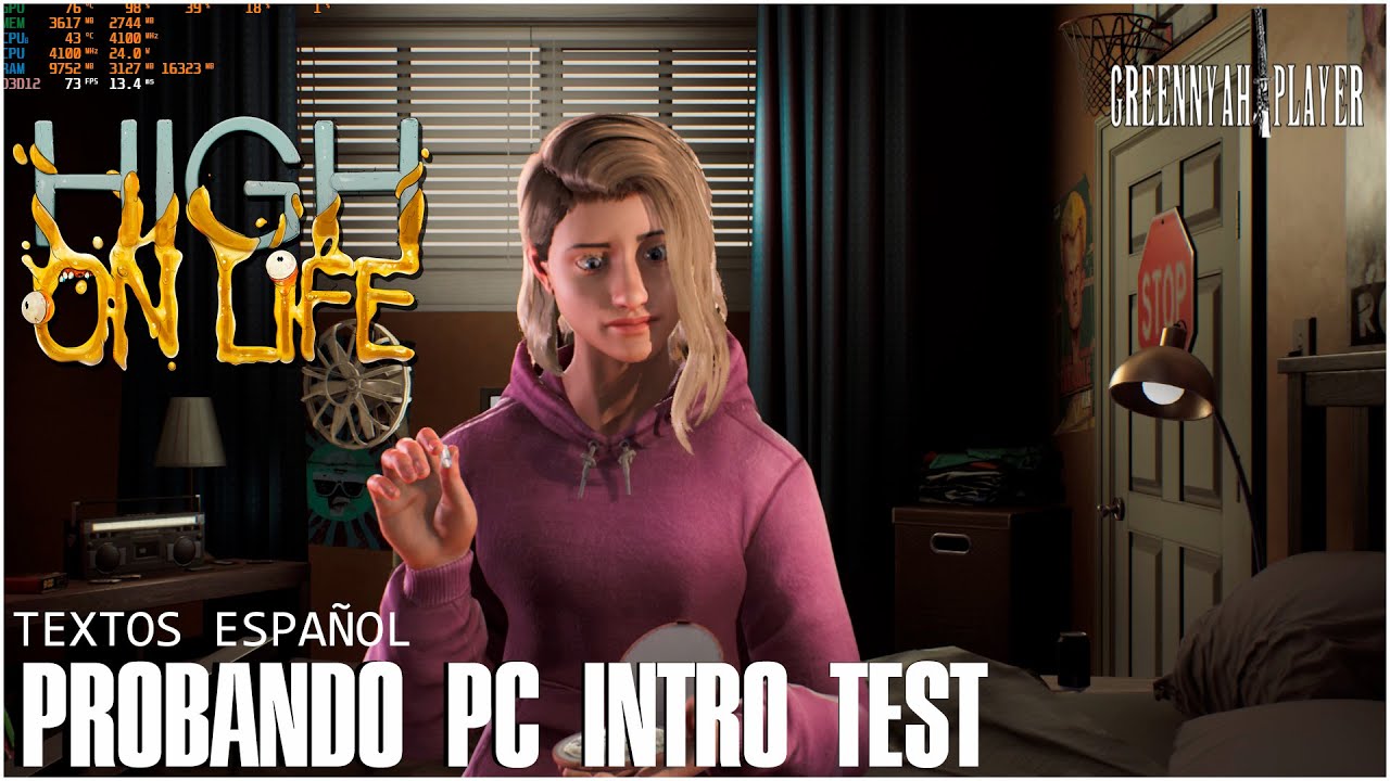 PROBANDO HIGH ON LIFE PC INTRO TEST, TEXTOS ESPAÑOL - YouTube