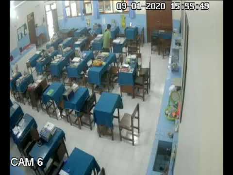 Terekam CCTV di dalam Ruang Guru