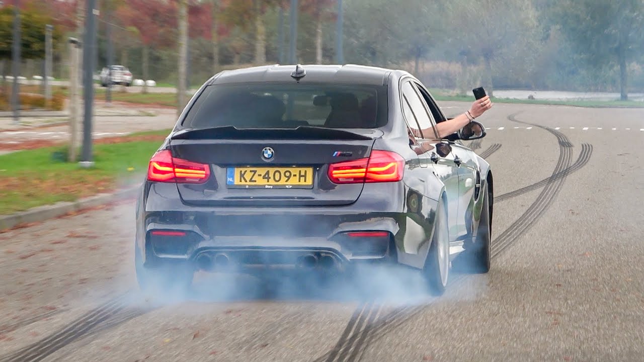 Tunercars Accelerating, BURNOUTS! M2, 630HP 7R, F12 Capristo, M3 F80 Fi ...