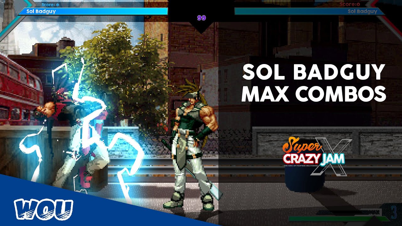 Sol Badguy Max Combos - YouTube