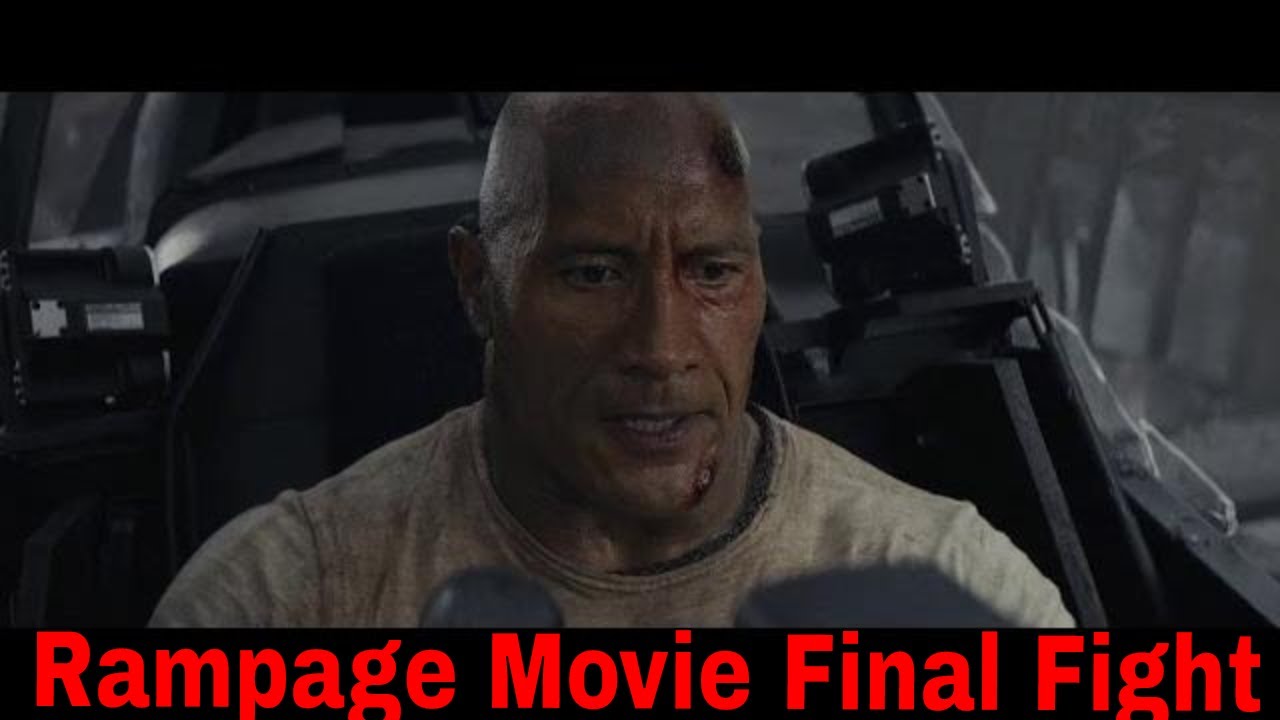 Rampage movie final fight scenes. - YouTube